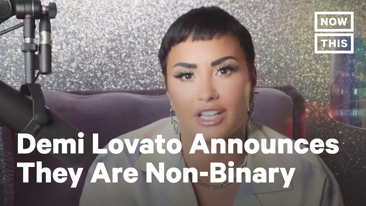 Demi Lovato Comes Out as Non-Binary - YouTube