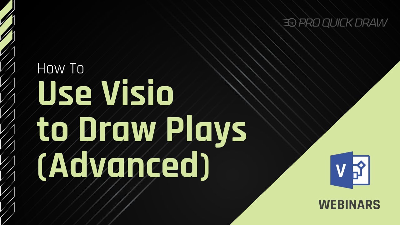 How to use Visio to Draw Plays (Advanced) - YouTube
