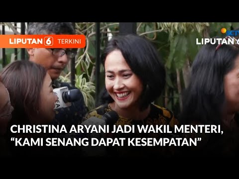 Jadi Wakil Menteri di Kabinet Prabowo, Christina Aryani Sebut Senang ...