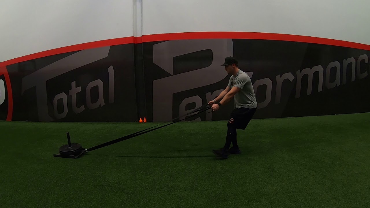 Backwards Sled Drag - YouTube