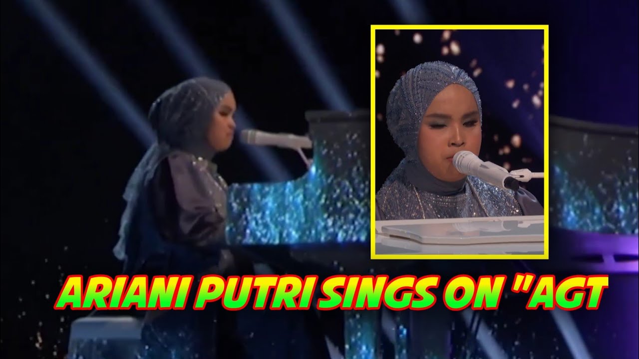 Video footage of Ariani Putri singing on stage - (AGT) - YouTube
