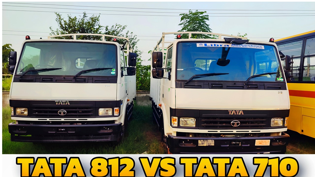 TATA 812 VS TATA 710 | Mileage, Price, Load Capacity Full Comparison ...