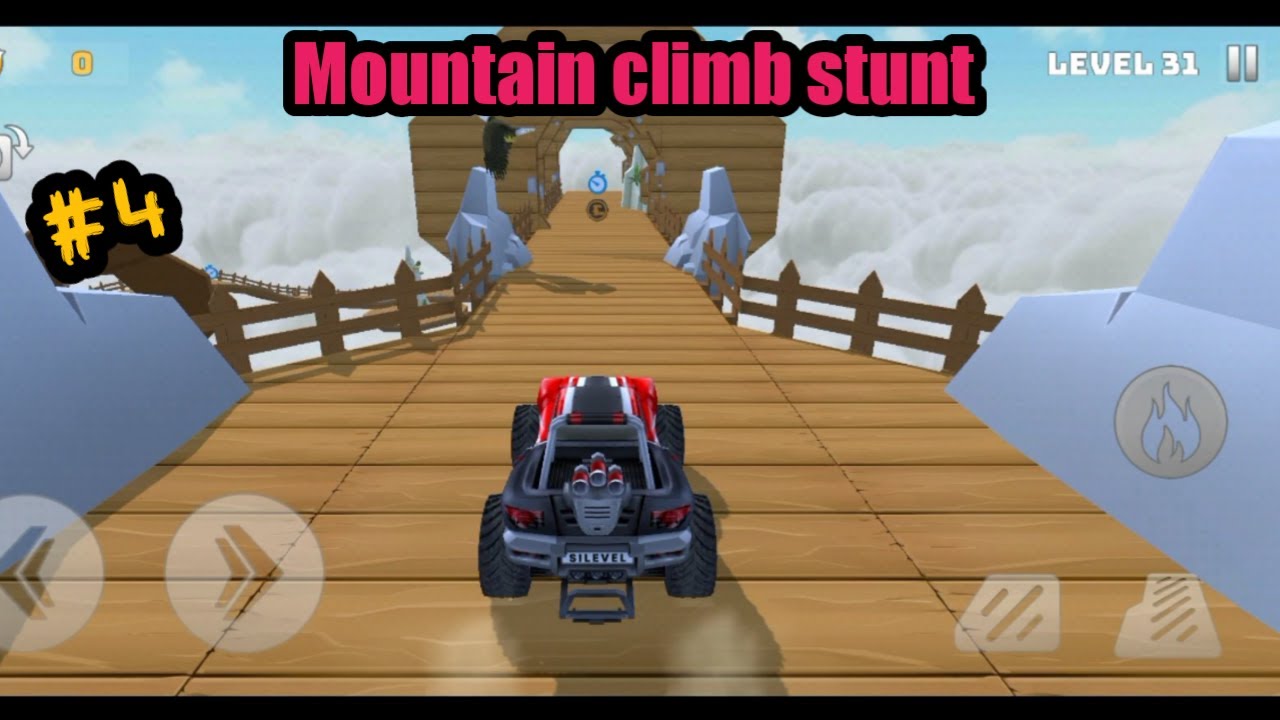 Mountain climb stunt game | andriod gameplay #4 | bilal mobile gaming ...