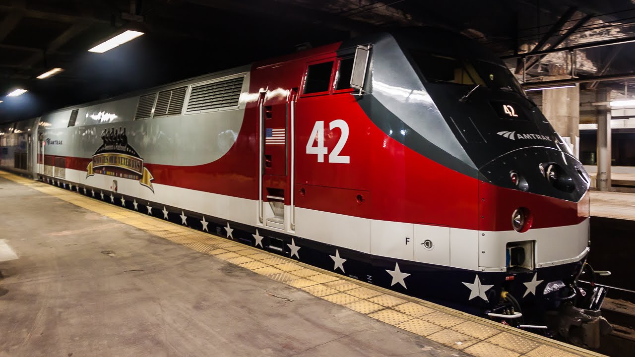 HD: Aboard the Amtrak Autumn Express '14 - Part 1 - Philadelphia to ...