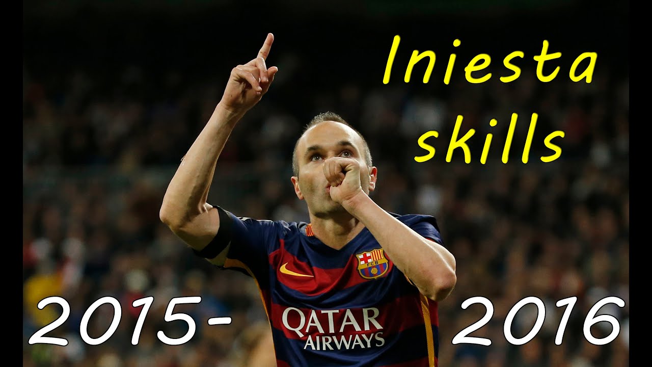 Andrés Iniesta 2015-16 | Skills Show | HD - YouTube