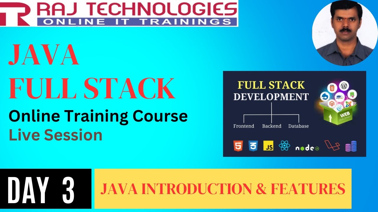 Day 3 | Java Full Stack Online Training Course Live | 15th April 2024 - YouTube