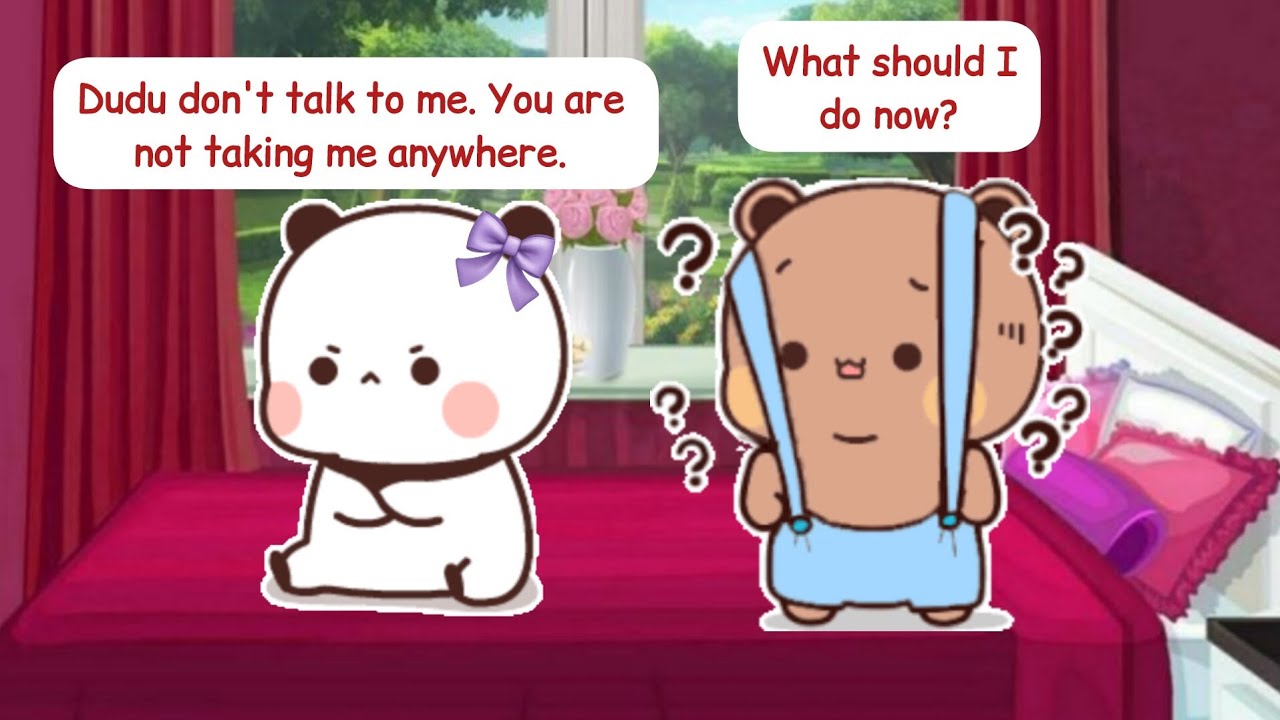Bubu Angry On Dudu😡😤 |Lazy Dudu||Bubu Dudu||Milk Mocha||Bear Panda ...