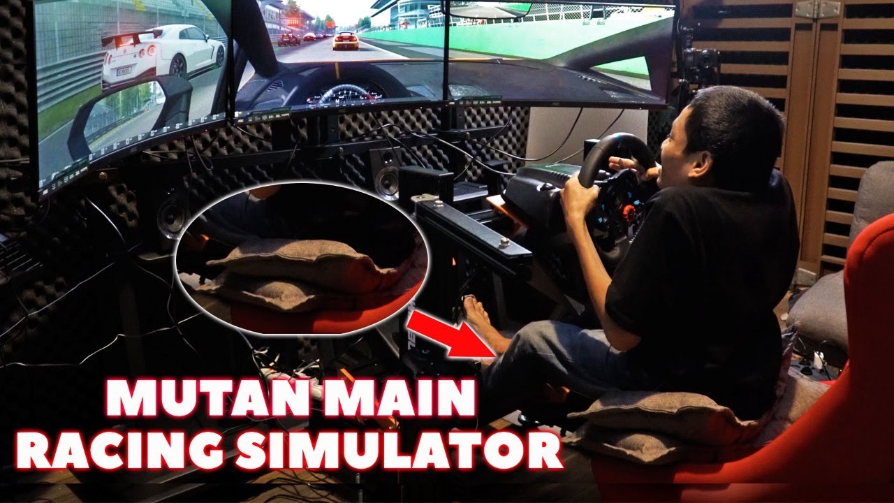 Racing Simulator Buat Mutant Experiment Day 3221 - Tretan Gaming - YouTube