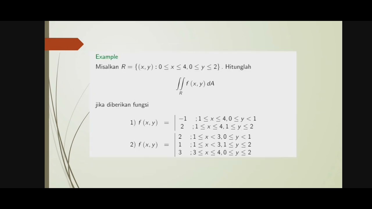METODE PENGALI RAGLANGE DAN INTEGRAL LIPAT DUA PADA PERSEGI PANJANG ...