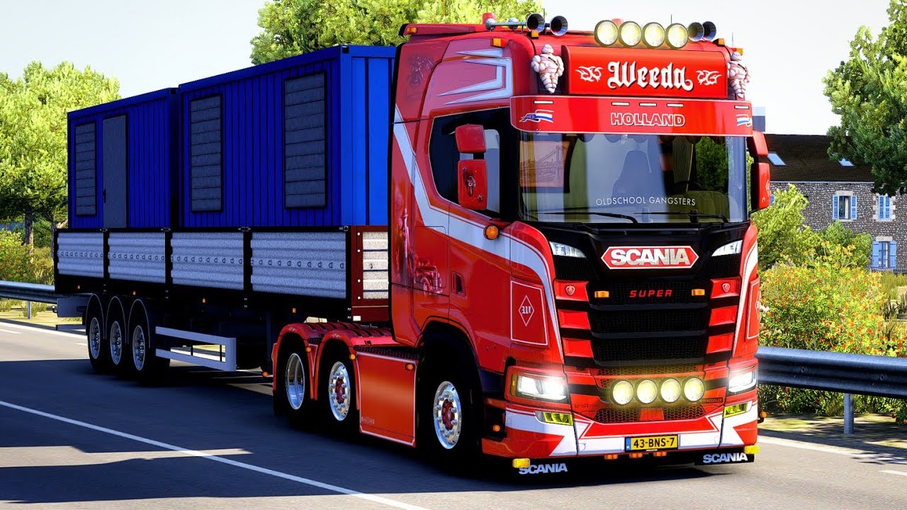 ETS2 Montpellier To Toulouse 260Km Delivery Controller Gameplay - YouTube