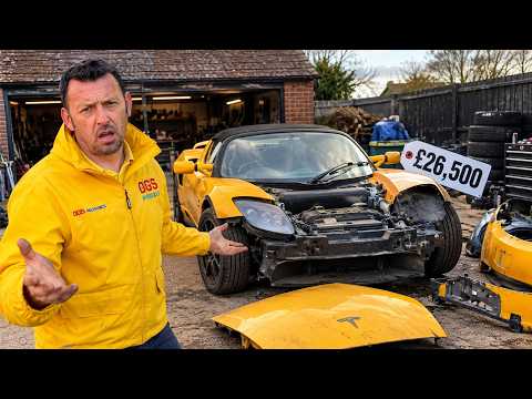 £26,500 for a Tesla That DOESN'T EVEN WORK... World's Rarest Car?