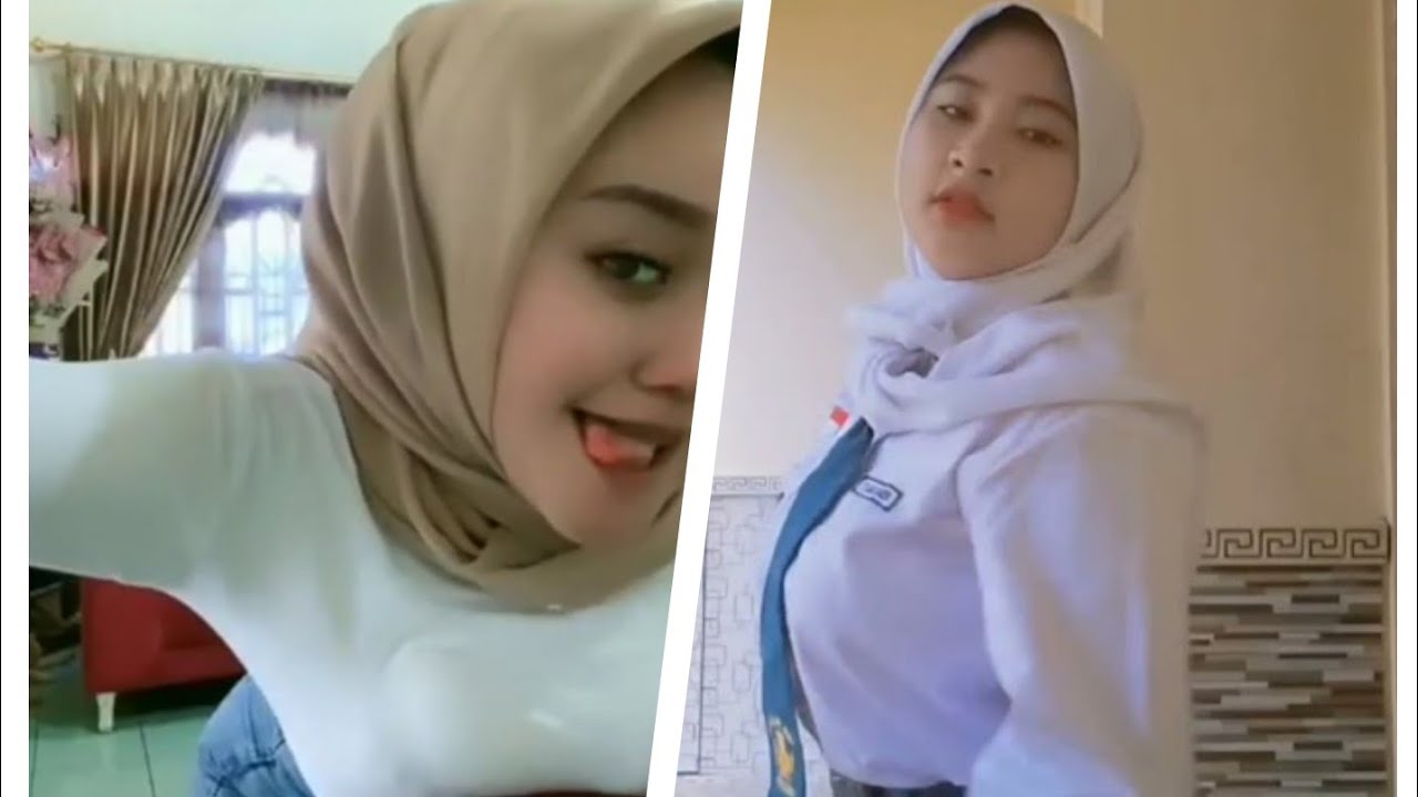 Goyang tiktok tante jilbab compilation - YouTube