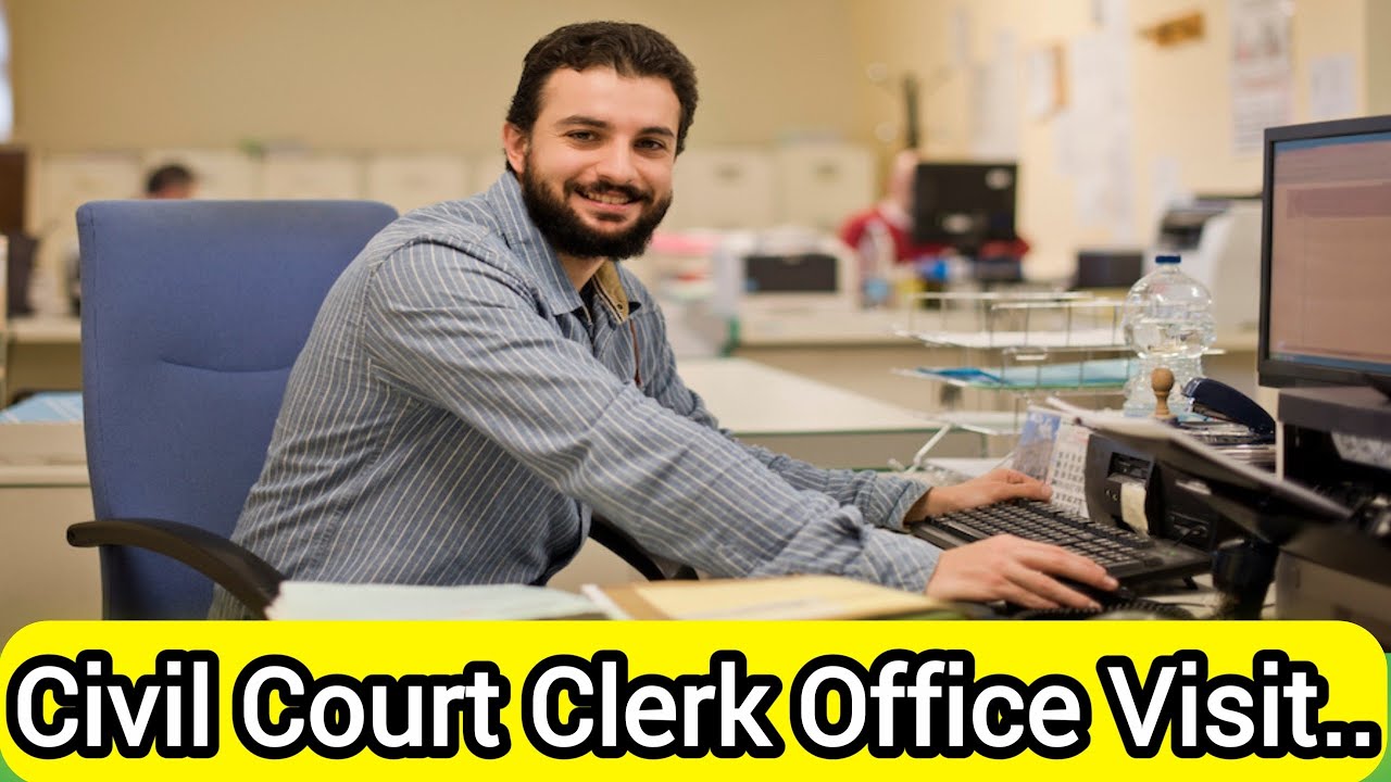 Civil Court clerk & Judge office Visit || civil court clerk को मिलने ...