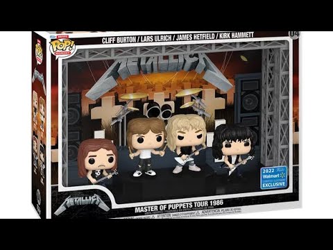 METALLICA Master Of Puppets Deluxe Funko Pop! - YouTube