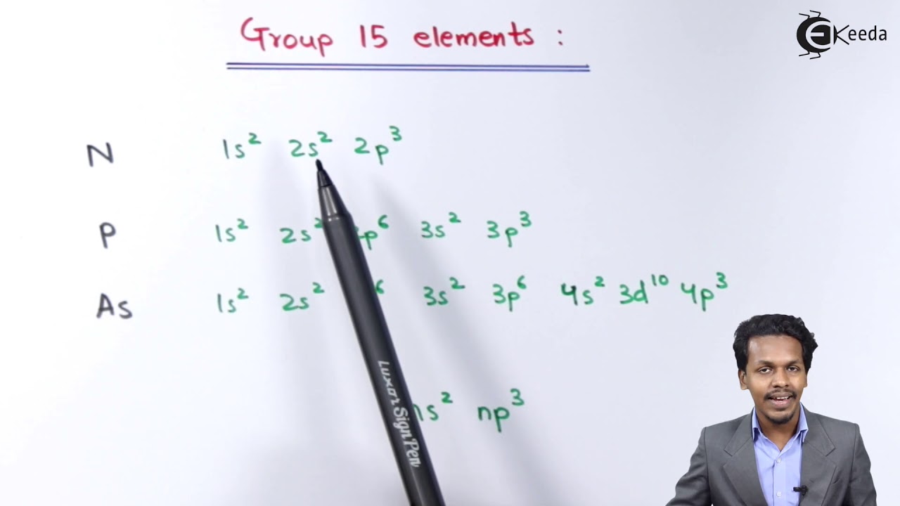 Group 15 Element - P-Block Elements - Chemistry Class 12 - YouTube