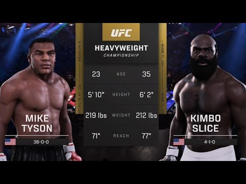 UFC5-PS5 Gameplay & MYKE TYSON vs KIMBO SLICE Fight - YouTube
