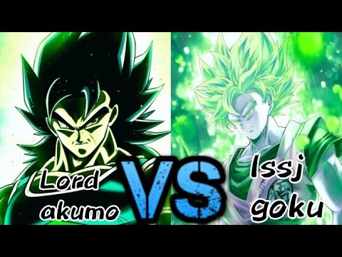 lssj 1 Lord akumo vs lssj 1 goku death match - YouTube