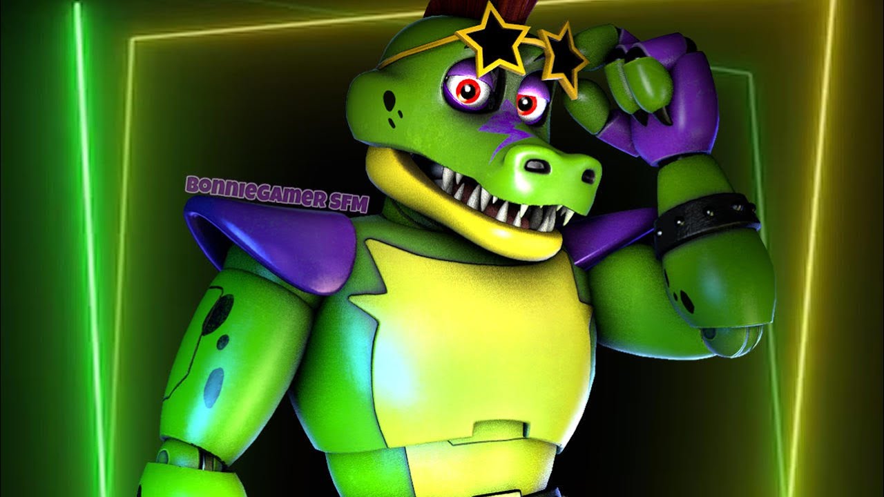 DJ music Man Monty Roxy Bonnie Freddy Chica - YouTube