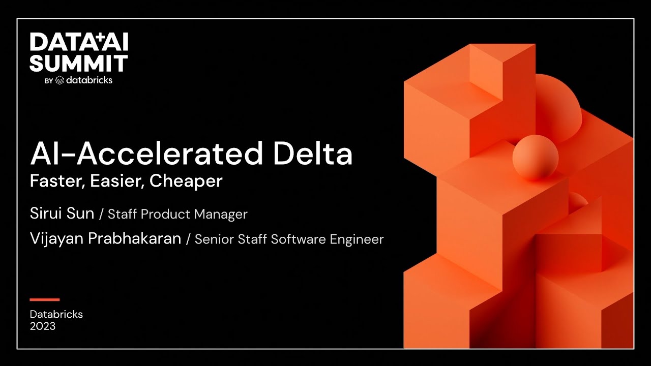 AI-Accelerated Delta Tables: Faster, Easier, Cheaper - YouTube