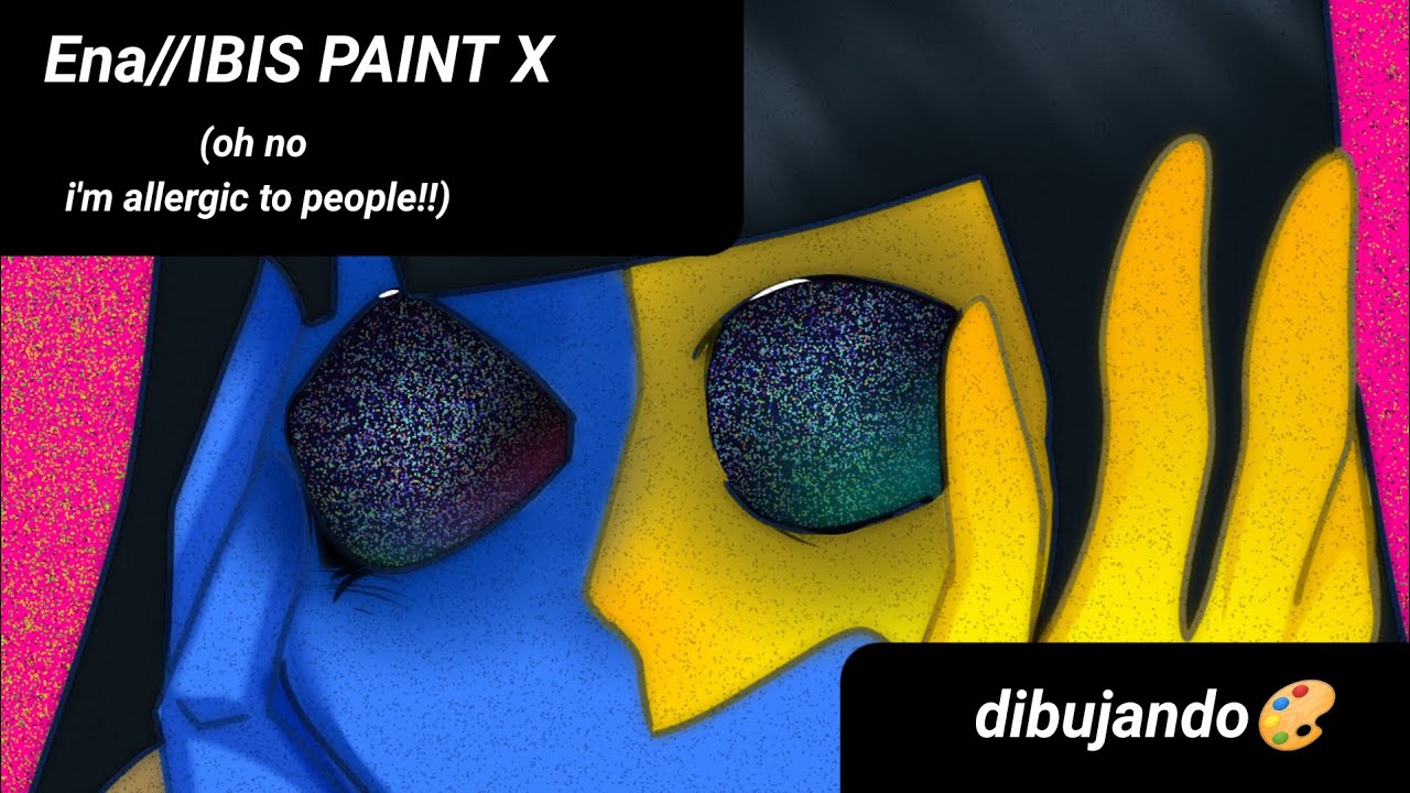 Dibujo de ENA (OH NO) allergic to people - YouTube