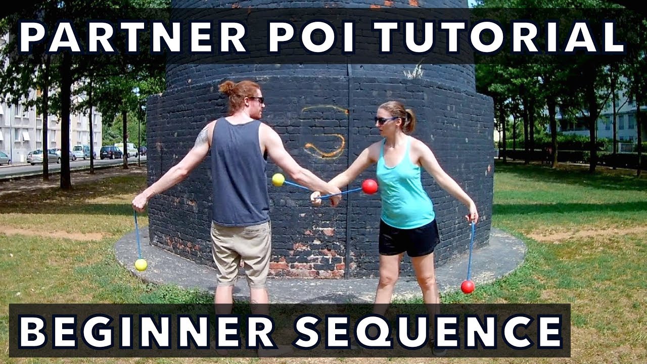 Beginner Partner Poi Tutorial: Beginner Sequence - YouTube