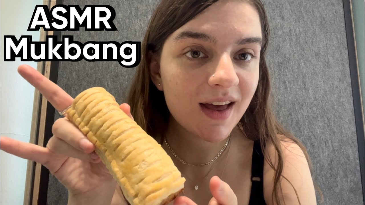 Lofi ASMR | Quick chat & mukbang | iPhone mic, soft spoken whispers, hand movements & crinkles ...