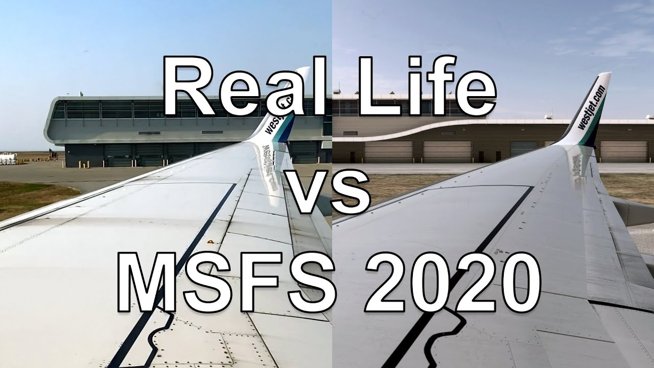 Real Life vs Flight Simulator - MSFS 2020 CYVR Vancouver International ...