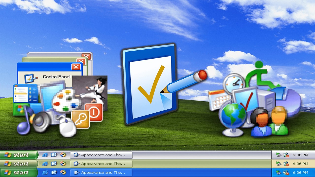 Windows XP - Control Panel. - YouTube