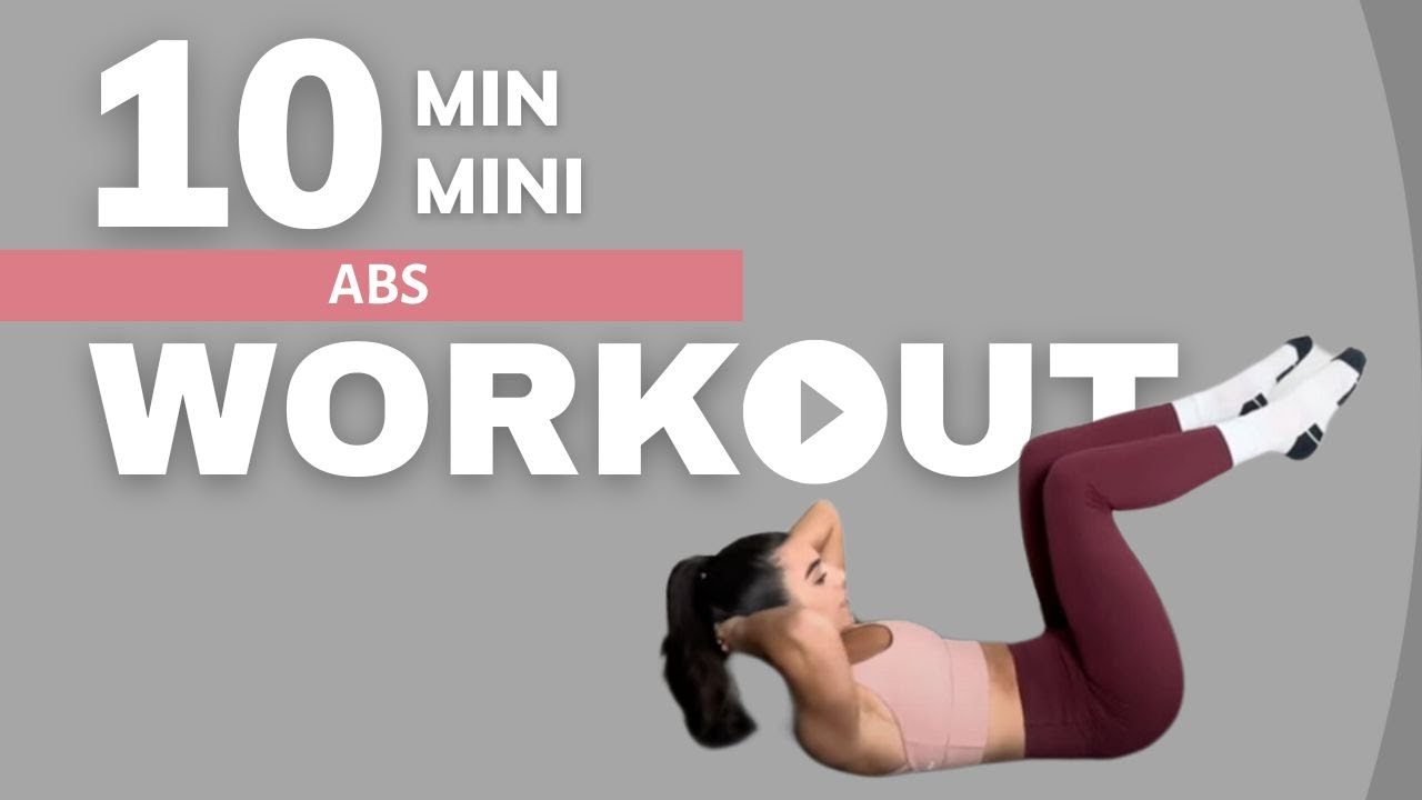 10 MINUTE ABS WORKOUT | No Equipment - YouTube