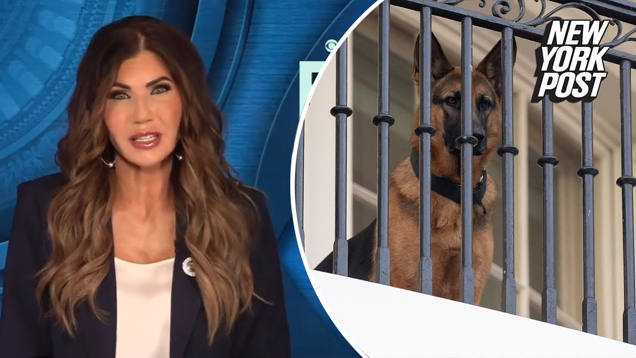 Kristi Noem defends apparent threat to kill Biden’s dog Commander: ‘Say ...