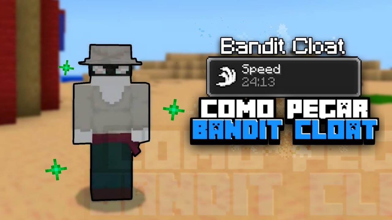 COMO PEGAR a BANDIT CLOAT (Roupa da Furtividade) no NOVO UPDATE 9.5 da ...
