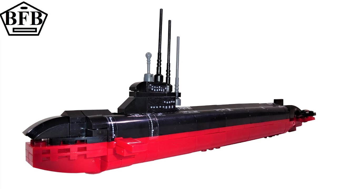 Sluban M38-B0391 | Atom U-Boot | Speed Build mit Lego Test - YouTube