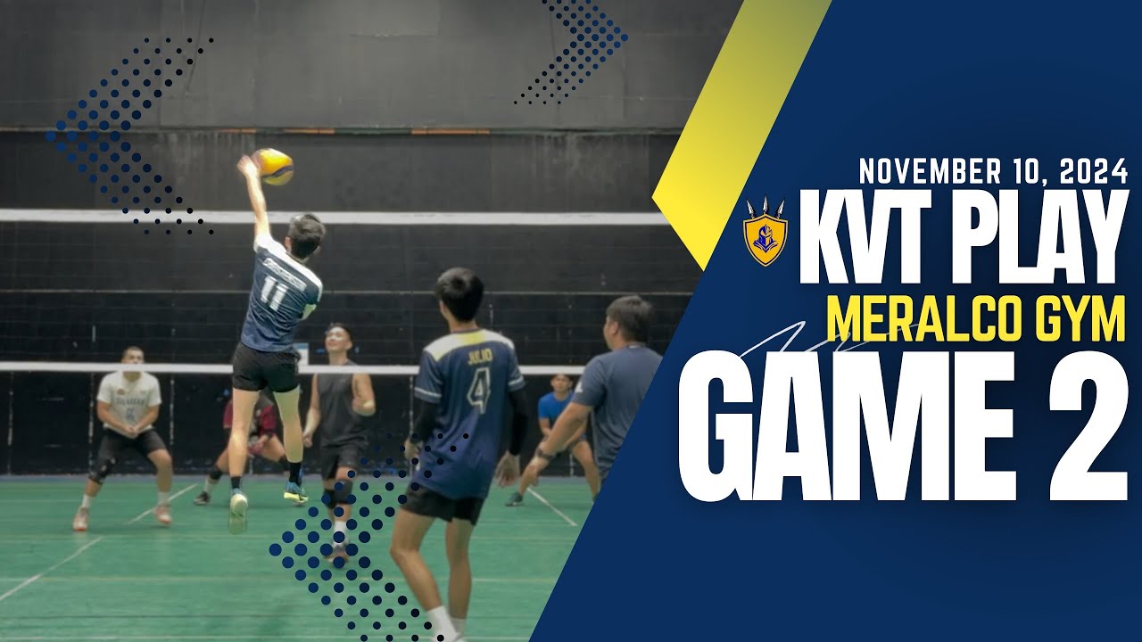 KVT Play in Meralco | Game 2 | November 10, 2024 - YouTube