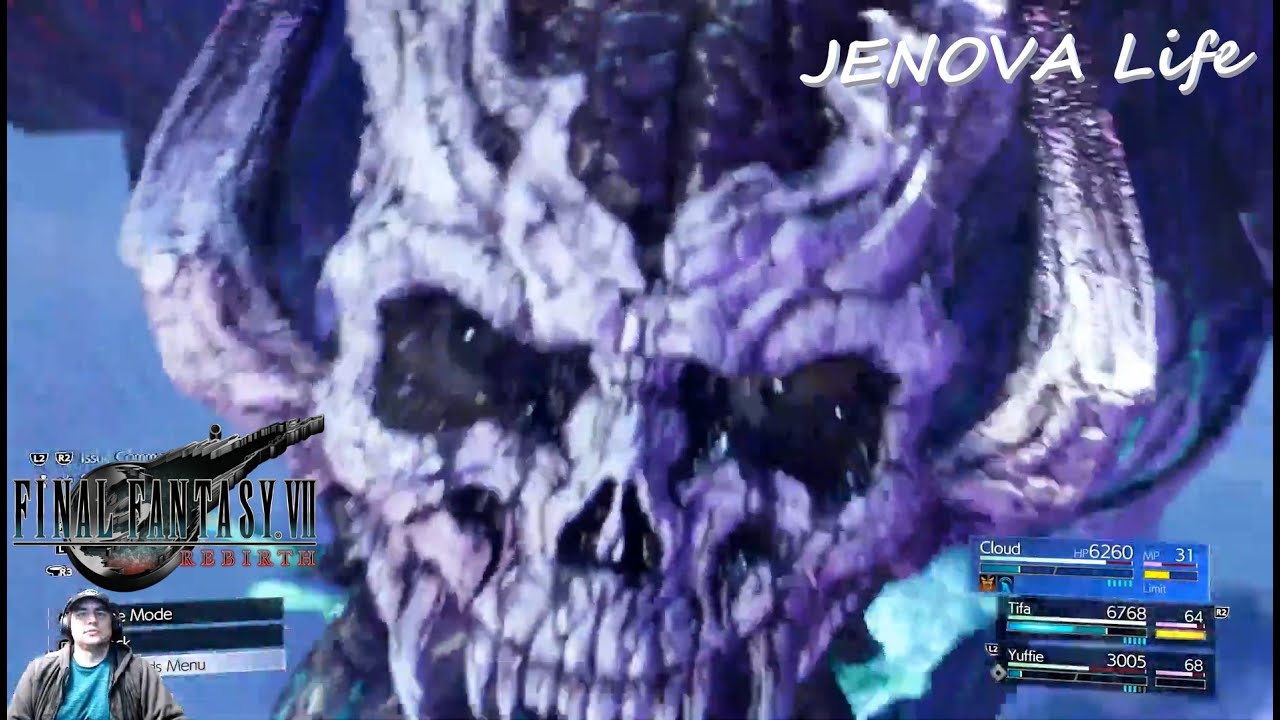 FF7 Rebirth Hard Mode Boss : JENOVA Lifeclinger/Life - YouTube