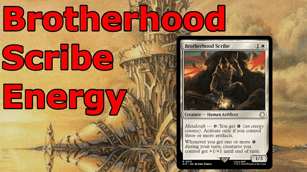 GET ENERGY, GET BIG! Brotherhood Scribe Energy (Legacy MTG) - YouTube