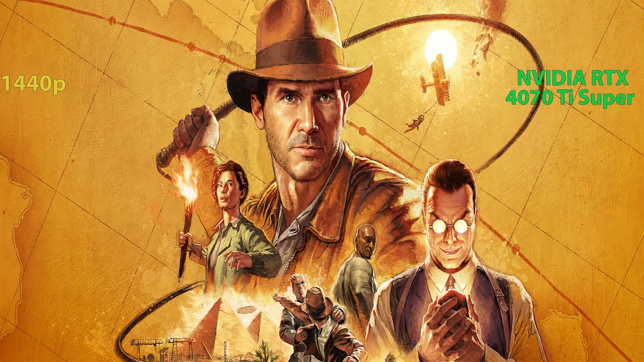 Indiana Jones - Path Tracing DESTROYS the 4070 Ti Super - YouTube