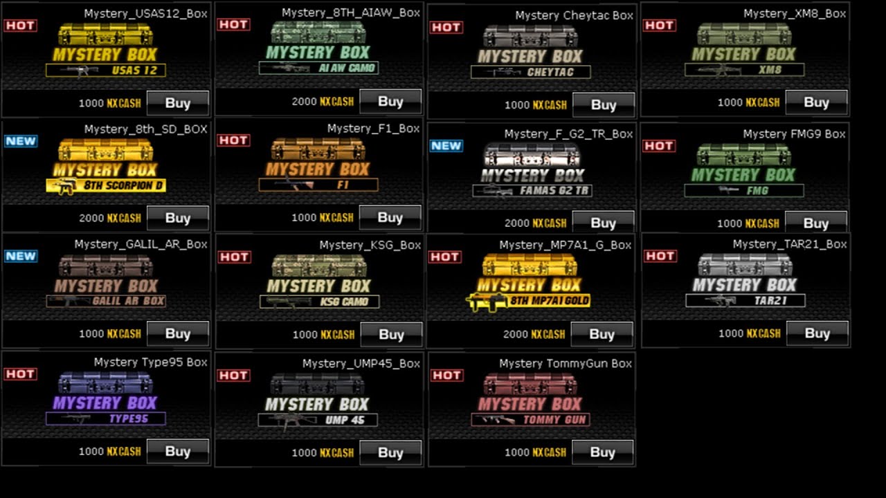 WarRock Retail Boxes Comparison - YouTube