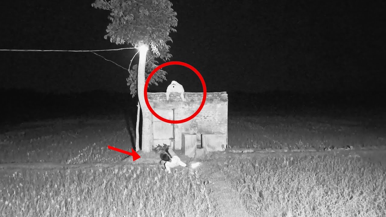 Cctv footage Late night ghost attack on young( girl) ||#cctv # ...