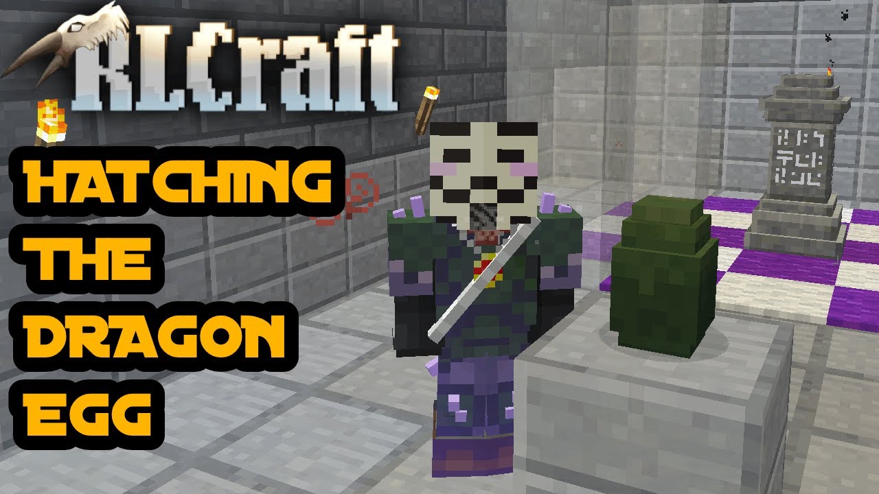 RLCraft Live: Hatching the Dragon Egg! - YouTube
