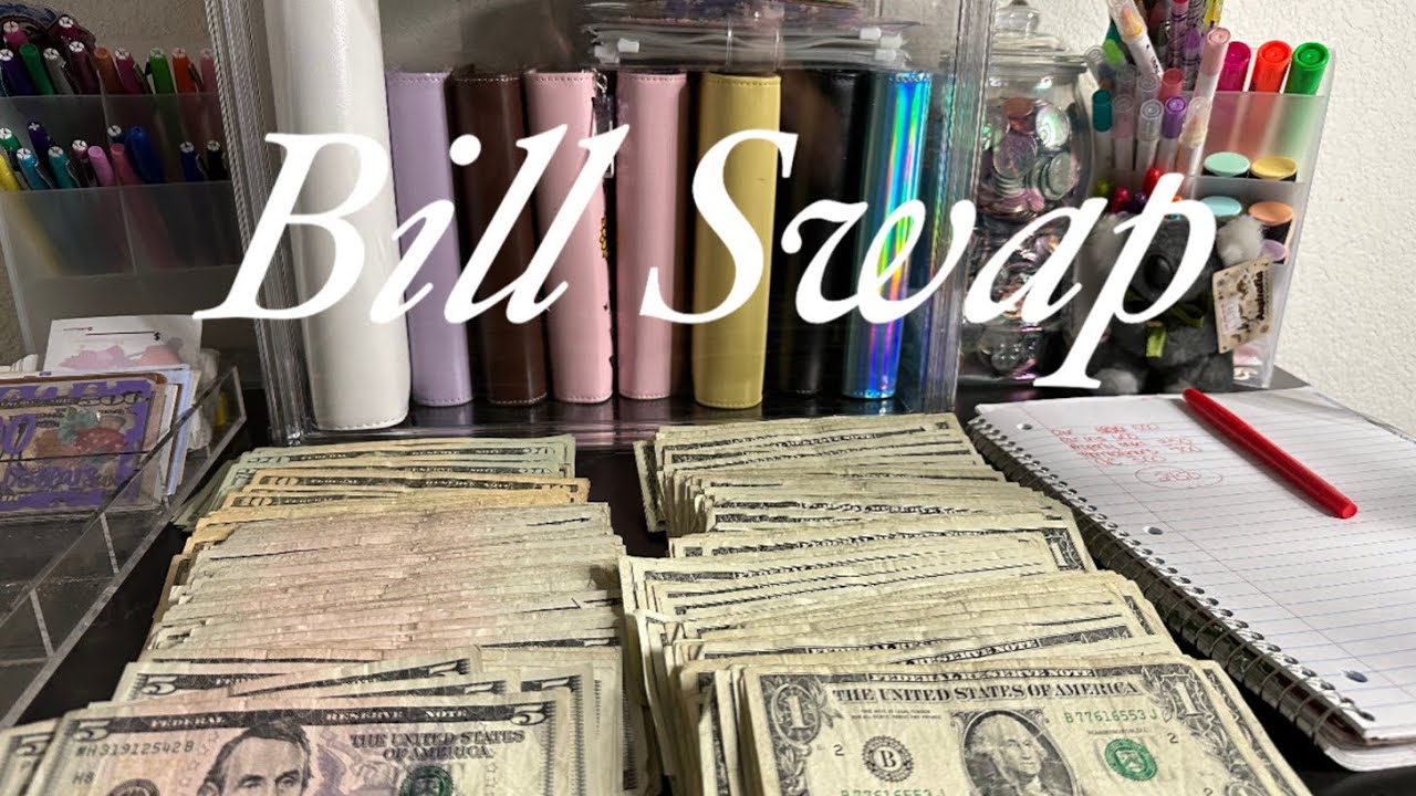 Bill Swap! $2500! #billexchange - YouTube
