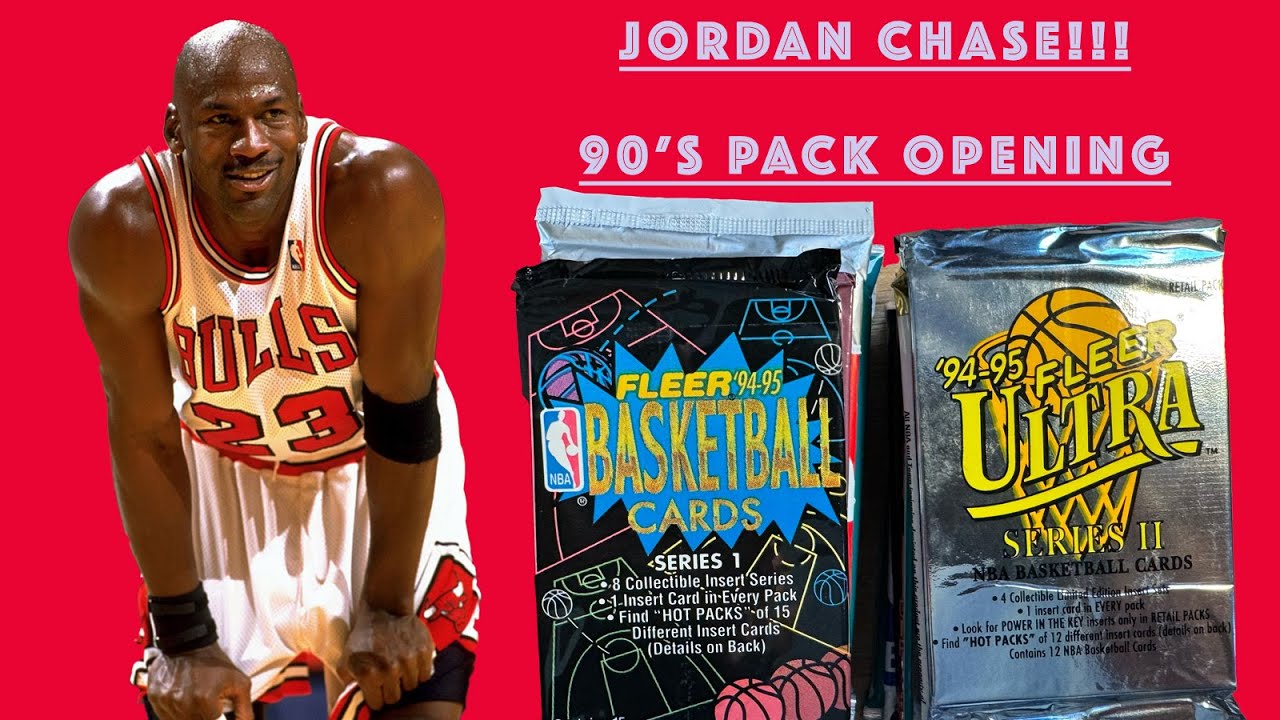 Michael Jordan 1990'S NBA PACK OPENING 🐐 CHASE 🏀 - YouTube