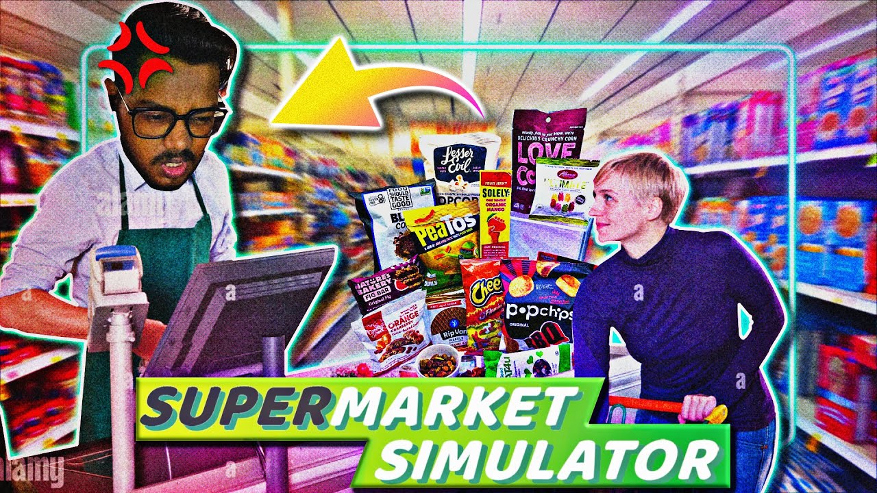 This Customer Broke My Supermarket! (Supermarket Simulator) - YouTube