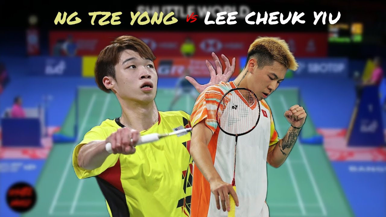 Massive ComeBack _ NG Tze Yong Vs LEE Cheuk Yiu _ Thailand Open 2023 ...