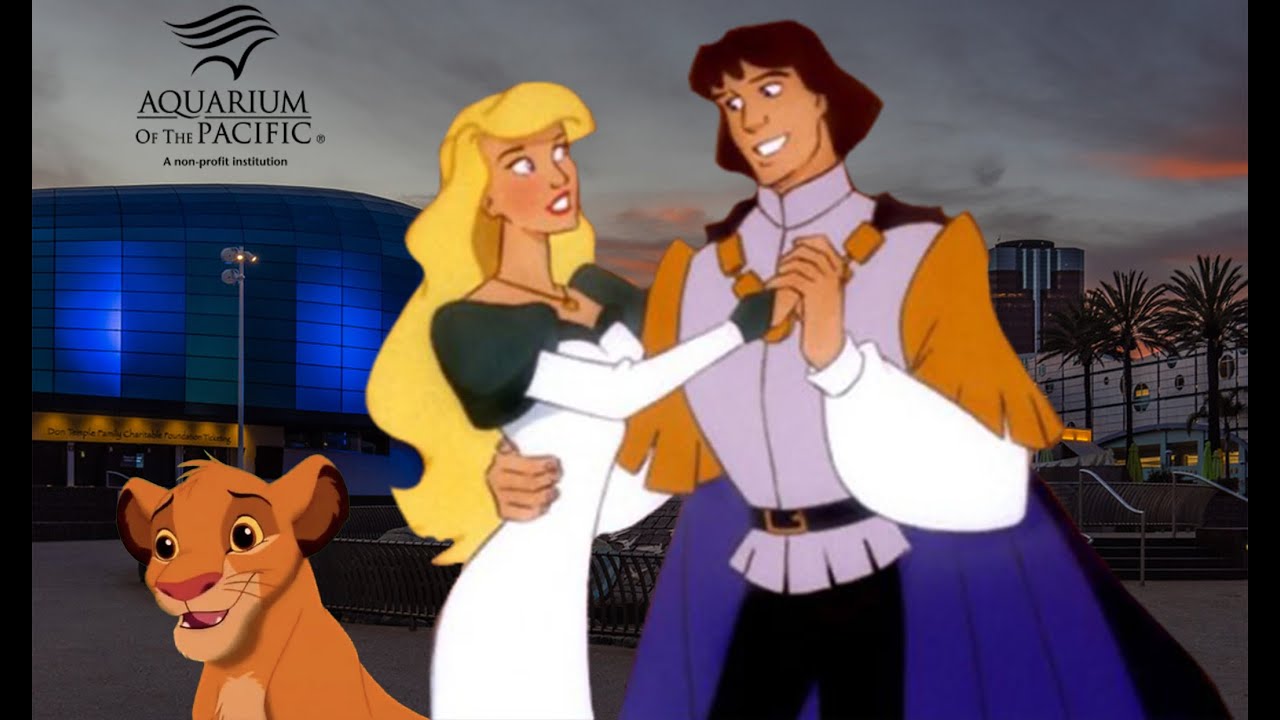 Derek, Simba and Odette in Aquarium Of The Pacific - YouTube
