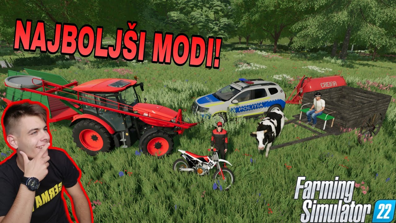 NAJBOLJŠI FS22 MODI! (FARMING SIMULATOR 2022 MODDED) [SLO] - YouTube