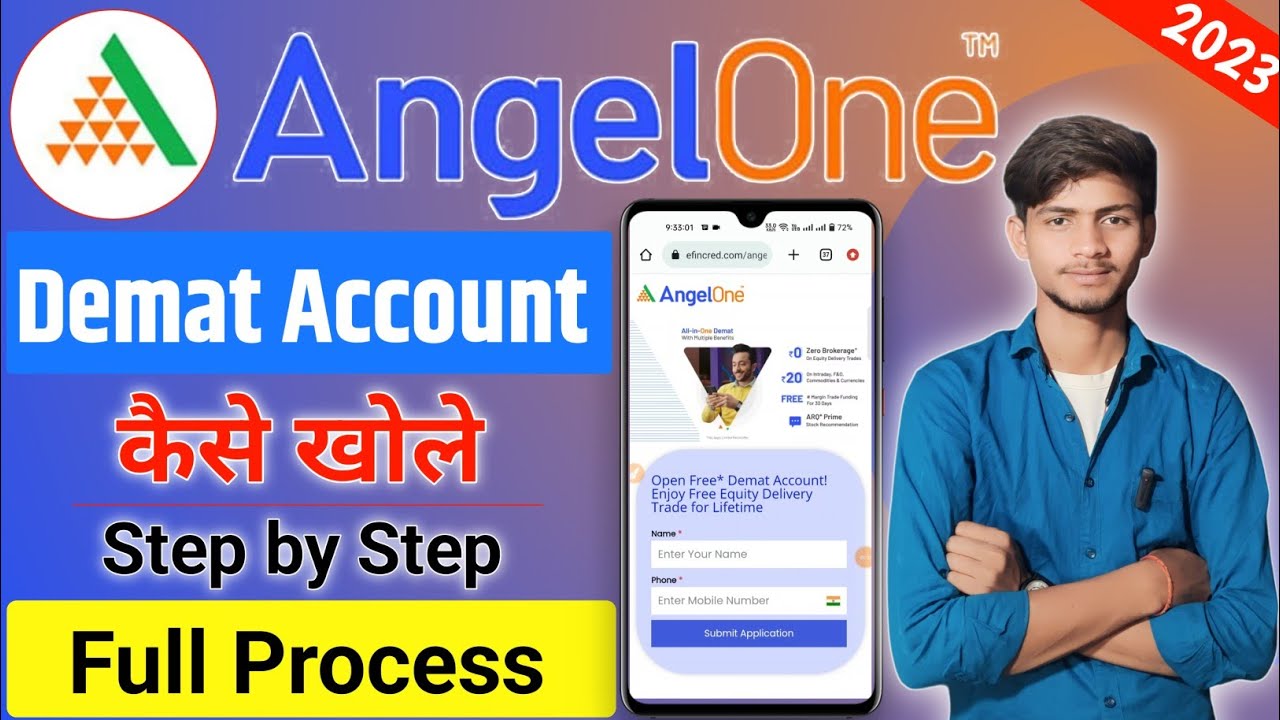Angel one Account Opening | Angel one Angel one me demat account kaise ...