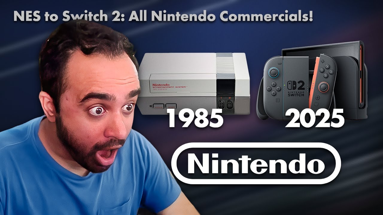 Squeex rates EVERY Nintendo Commercial since 1983! - YouTube