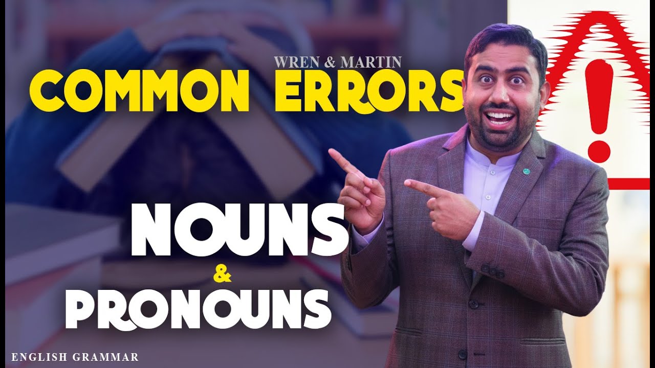 4 Common NOUNS and PRONOUN Mistakes You're Making Every Day - YouTube
