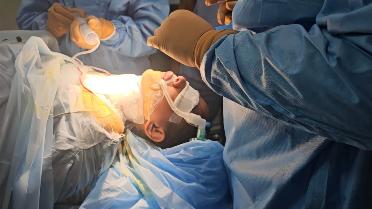 Girl coming out from anesthesia. - YouTube