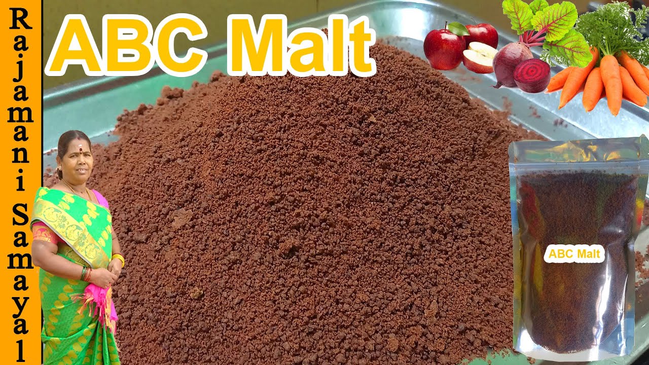 ரத்த உற்பத்தியை பெருக்கவும் நிறமும் இளமையும் தரும் ABC MALT secret ...